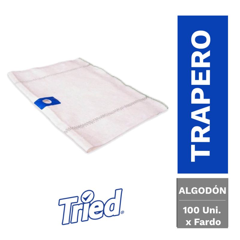 TRAPERO SIMPLE CON OJAL - 50 X 70 CM - Full Papeles